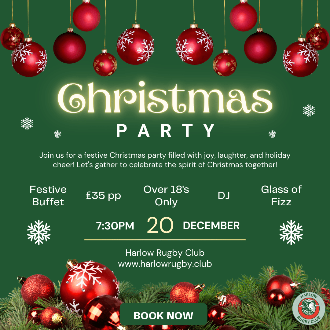 Christmas Party - Harlow Rugby Club